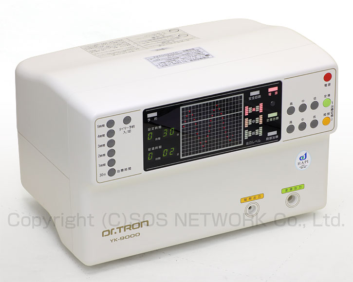 製品仕様 商品名 電位治療器　ドクタートロン　YK-9000（白）【中古】 販売元 株式会社ドクタートロン 製造元 株式会社日本理工医学研究所 保証 本体保証10年 医療機器 承認番号 16100BZ01738 通常寸法 縦275×幅415...