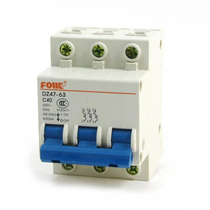 商品詳細 特徴 【属性1】製品名：サーキット ブレーカー;モデル：DZ47-63 C40;定格電圧：400V【属性2】定格電流：40A;定格回路遮断容量：6000A;周波数：50Hzの【属性3】装着タイプ：35mm、DINレールマウント、合...
