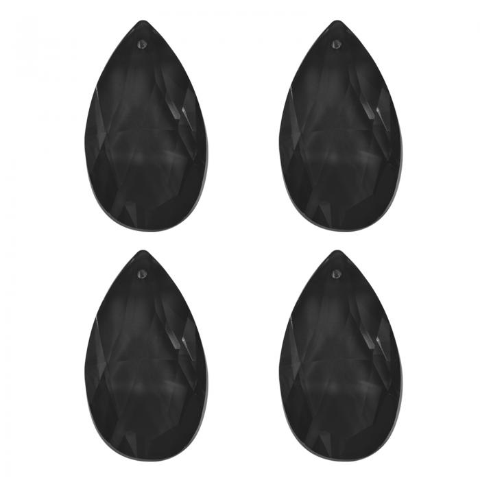 商品詳細 特徴 【属性1】カラー：黒；素材：K9水晶；ビーズサイズ：38 x 22 x 12mm / 1.5 x 0.87 x 0.47インチ（長さ×幅×厚さ）；梱包リスト：水晶ビーズ4個
【属性2】利点：K9水晶製で、滑らかで輝き...