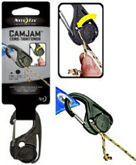 ロープをしっかり固定♪ カムジャム ロープファスナー