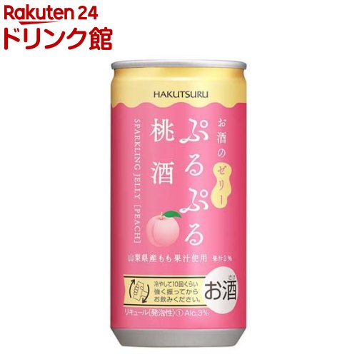 お店TOP＞アルコール飲料＞アルコール飲料 その他＞白鶴 ぷるぷる桃酒 (190ml*30本入)【白鶴 ぷるぷる桃酒の商品詳細】●「振って楽しい」「かわいい見た目」「飲んでおいしい」の三拍子そろったぷるぷるシリーズの桃酒です。●ひんやりぷる...