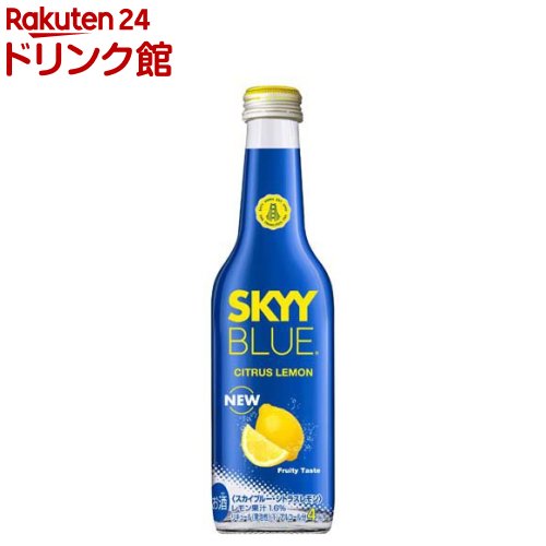 お店TOP＞アルコール飲料＞アルコール飲料 その他＞スカイブルー シトラスレモン (275ml×24本)【スカイブルー シトラスレモンの商品詳細】●スカイブルーは天然由来のナチュラルなレモンの香りとスッキリとした味わいのボトルド「プレミアム...