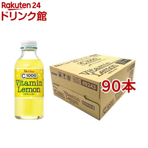 お店TOP＞ソフトドリンク・清涼飲料＞炭酸飲料＞C1000 ビタミンレモン ケース (140ml*90本セット)【C1000 ビタミンレモン ケースの商品詳細】●レモン50個分(果汁換算)のビタミンC1000mg配合。●爽やかなレモン風味を...