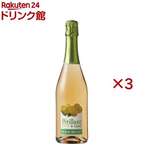 お店TOP＞アルコール飲料＞ワイン＞ペティアン・ド・リステル グレープ (750ml×3セット)【ペティアン・ド・リステル グレープの商品詳細】●製造者のリステル社は、南仏モンペリエ近郊の地中海沿岸に合計2000haもの自社畑を所有していま...