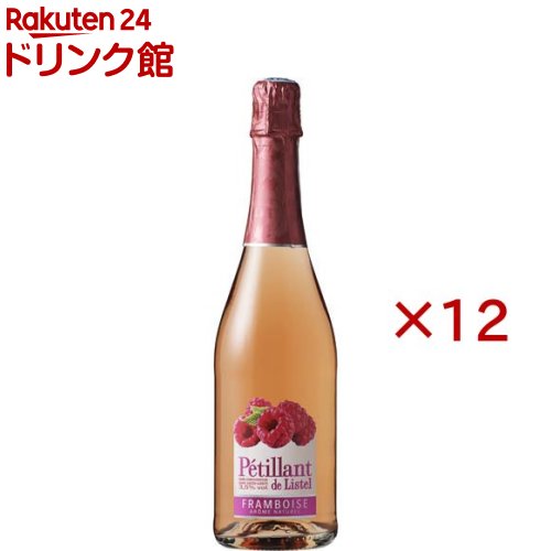 お店TOP＞アルコール飲料＞ワイン＞ペティアン・ド・リステル フランボワーズ (750ml×12セット)【ペティアン・ド・リステル フランボワーズの商品詳細】●製造者のリステル社は、南仏モンペリエ近郊の地中海沿岸に合計2000haもの自社畑...