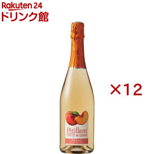 お店TOP＞アルコール飲料＞ワイン＞ペティアン・ド・リステル ピーチ (750ml×12セット)【ペティアン・ド・リステル ピーチの商品詳細】●製造者のリステル社は、南仏モンペリエ近郊の地中海沿岸に合計2000haもの自社畑を所有しています...