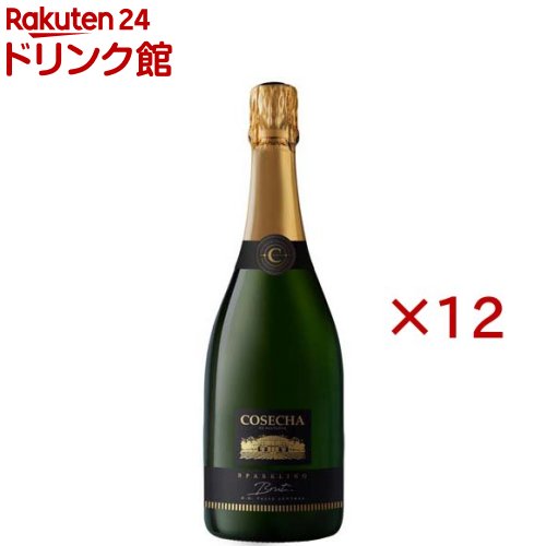 お店TOP＞アルコール飲料＞ワイン＞コセチャ スパークリング ブリュット (6本入×2セット(1本750ml))【コセチャ スパークリング ブリュットの商品詳細】●ほのかに緑味を帯びた淡い麦わら色。●瑞々しいフルーツの香りが際立っている。●...
