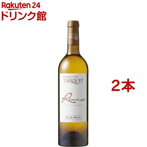お店TOP＞アルコール飲料＞ワイン＞タリケ レゼルヴ (750ml*2本セット)【タリケ レゼルヴの商品詳細】●南西フランスを代表する白葡萄品種グロ・マンサンをベースにシャルドネ種、ソーヴィニヨン・ブラン種とセミヨン種を加えたブレンド。●ガ...