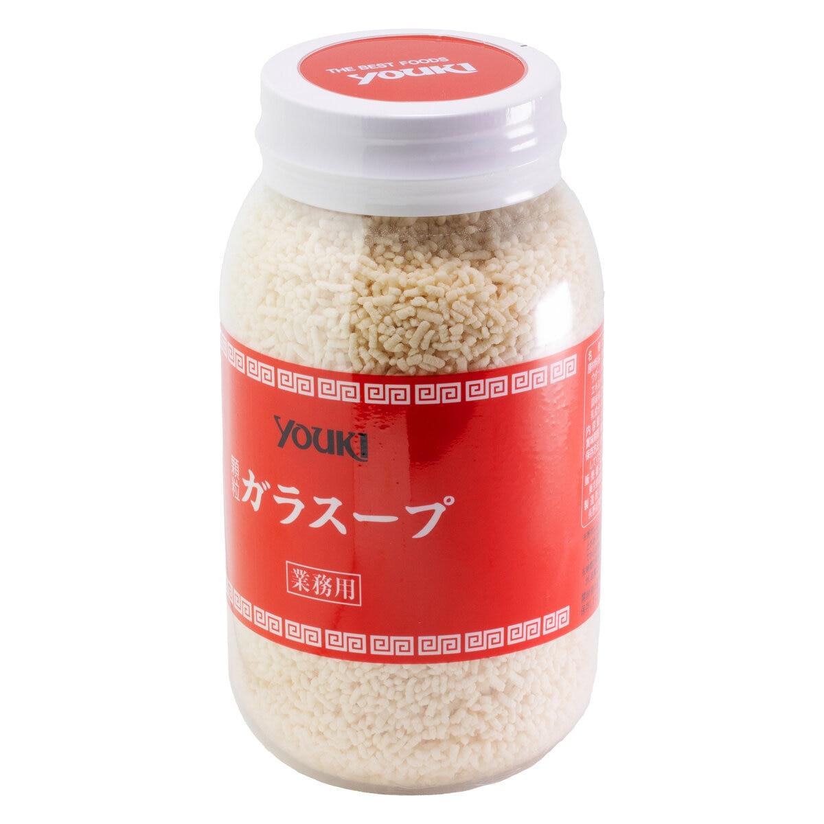 じっくり煮込んだ鶏ガラの旨みをギュッと凝縮した顆粒タイプの万能調味料。 これさえあれば、料理の“迷い”をなくして味の決まる、厨房の頼れる相棒。 プロの味を、ひとさじで再現してください。