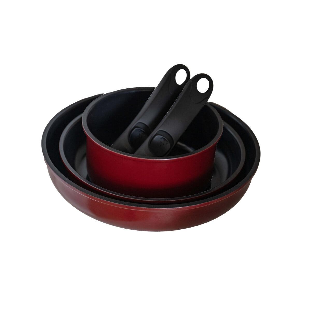 【商品の特徴】 ・取っ手の取れるフライパン ・3サイズのプライパンとポット ・取っ手2本付き ・毒素フリーのセラミックノンスティック加工 ・IH調理器対応 ・急速加熱ボディ ---------- ?毒素フリーのセラミックノンスティック 当社...