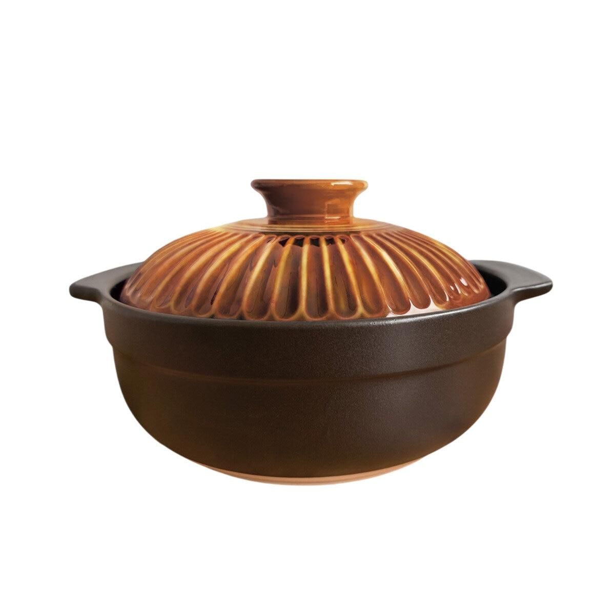 【商品の特徴】 ・オーブン、直火、IH対応 ・容量 約3,200ml（4?5人分用） ・電子レンジ、食洗機不可 ---------- オーブンや直火で調理して、そのまま食卓に出せる、おしゃれで便利な直火対応の器です。 IHでも使えるステンレ...