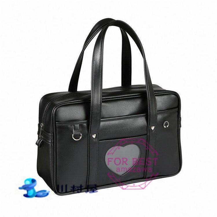 スクールバッグ ユニフォームバッグ 女子 男子 レザー サブバッグ 大容量 高校生 中学生 学生カバン おしゃれ かわいい 素材：PUレザー ★中国製 2 ※お使いの画面と実際のお色に若干の差がある場合がございます。 ※機械による生産過程に...