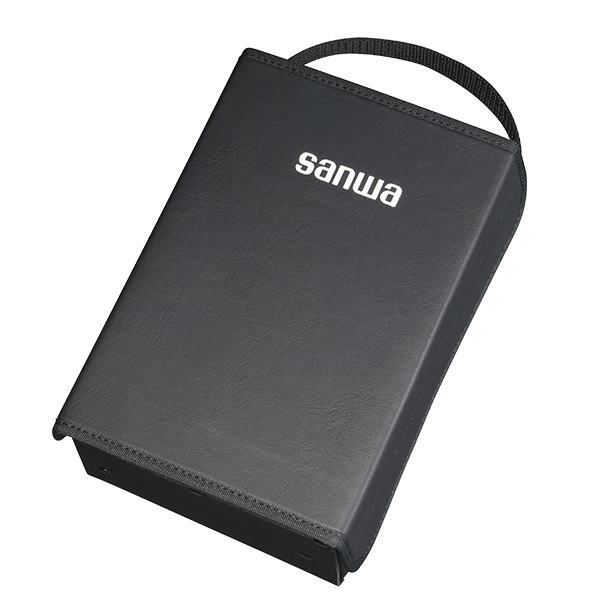 携帯ケース C-PC7 適合機種：PC700、PC710、PC7000、PC720M、LCR700 サイズ：205(H)x140(W)x80(D)mm メーカー：三和電気計器株式会社(SANWA)