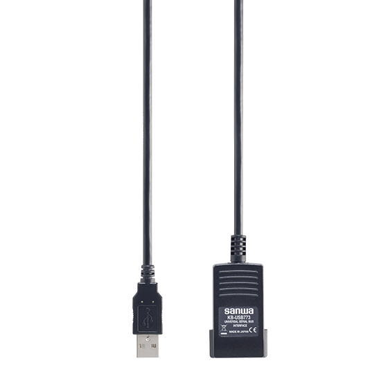 光リンク接続 PC Link7用 KB-USB773 光リンクUSB接続ケーブル 全長：約1.3m 適合機種：PC773 メーカー：三和電気計器株式会社（SANWA）
