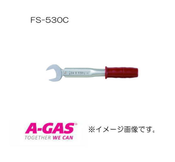 トルクレンチ　1/2” ●握りやすいグリップと軽量ボディ●先端部も薄く狭い場所でも作業性抜群！！ フレアナットサイズ 　1/2” 口径 　24mm 締付トルク 　53.9N・m（550kgf・cm） 全長 　248mm メーカー：FUSO株式会社