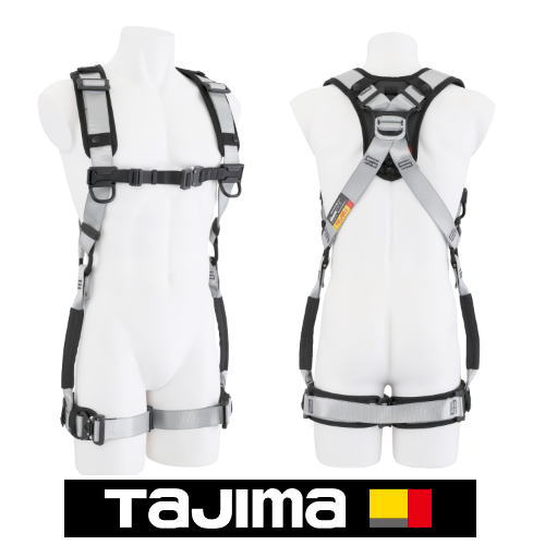 腰に道具を付けたまま、ハーネスがすぐ着れる！すぐ脱げる！ ハオルハーネスHA 銀 品番　：AHAF-SI 製品重量（g）：1,250 快適性と装着性、軽さにとことんこだわったハイスペックモデル 腰道具を付けたまま脱ぎ着ができます。ハーネスを...