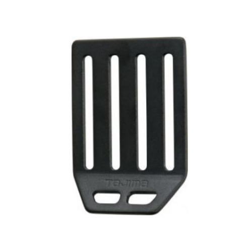 製品情報色：ブラック製品重量：27g包装形態：紙台紙 包装寸法（mm）タテ×ヨコ×アツサ：120×80×15 JANコード：4975364161239 特長ベルト色に合わせて選べる2色・50mm幅ベルト用・安全ロープ取り付け穴　許容荷重【3...