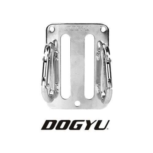 ツールフック メッキWカラビナフック 60mm幅ベルト用カラビナサイズSサイズ：軸径6mm/高さ60mmMサイズ：軸径7mm/高さ70mmLサイズ：軸径8mm/高さ85mm サイズ F-66 カラビナサイズ S X S 全重量 約120g ...