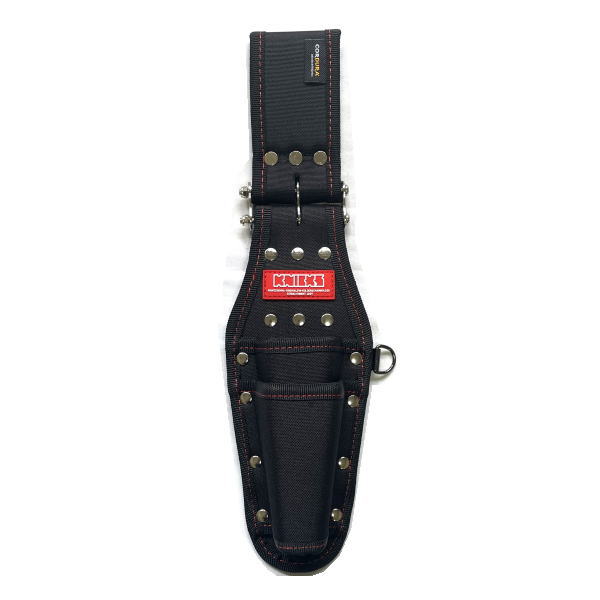 チェーンタイプ・親子2段ペンチ・ニッパー2PホルダーDX ●使用生地：CORDURA made in china ■全長380×幅105mm メーカー：ニックス(KNICKS)