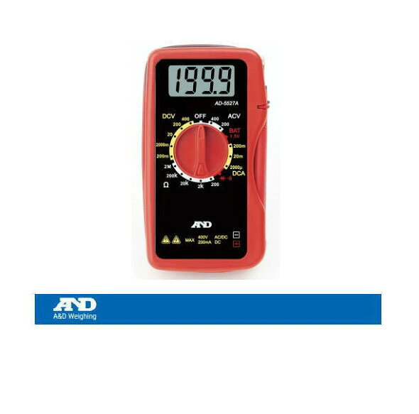 最大カウント数1999カウント 直流/交流電圧測定直流電流測定抵抗測定 導通チェック機能ダイオードチェック機能乾電池チェック機能 仕様 直流電圧 レンジ：200m/2/20/200/400V、精度：±(0.8%rdg+5dgts)(最高確度...