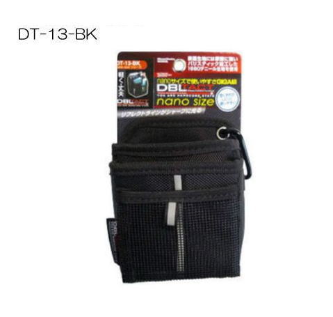 DELTACT nano腰袋 DT-13-BK 今までに無い小さいサイズが欲しかったサイズ！ ツールケースとしても、普段使いにもこの小ささが小回りが利いて使いやすい！ 表面生地には摩擦に強いバリスティック加工した1680デニール生地を使用 ...