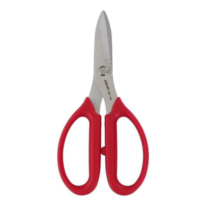 ハートライ工業 手放せないはさみ SHT-160 鋭い切れ味でもう“手放せない”はさみです 切断能力 ●ゴムシート：5mm厚 ●レザーシート・皮：3mm厚 ●厚手の布：デニム4枚重ねなど ●電気コード：より線に限る※VVFコード(単線)は切...