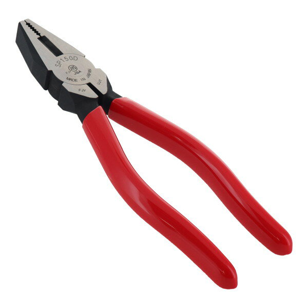 プロ使用の機能！　切れ味・耐久抜群・熟練工による手作業での刃付け 【特長】 ●高性能特殊鋼使用。 ●刃部は弊社独自の高周波焼入れを施し鋭い切味を実現。 ●日本工業JIS規格に定められたプロ仕様の斜ニッパ。 【仕様】 ●切断能力:鉄線φ2.2...