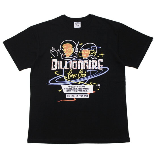 ブランド BILLIONAIRE BOYS CLUB/ビリオネアボーイズクラブ 商品名 BB LIGHTS S/S TEE カラー ブラック 素材 コットン 100% サイズ(単位cm) M : 着丈72 身幅55 肩幅53 袖丈22 L ...