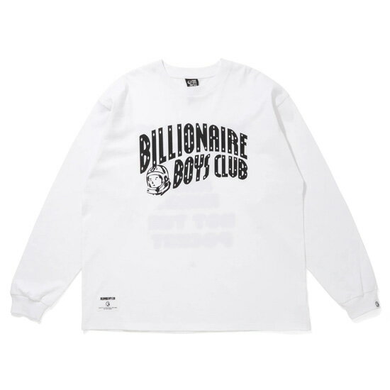 ブランド BILLIONAIRE BOYS CLUB/ビリオネアボーイズクラブ 商品名 ARCH LOGO L/S TEE カラー ホワイト 素材 コットン 100% サイズ(単位cm) M : 着丈72 身幅61 肩幅58 袖丈64 L ...