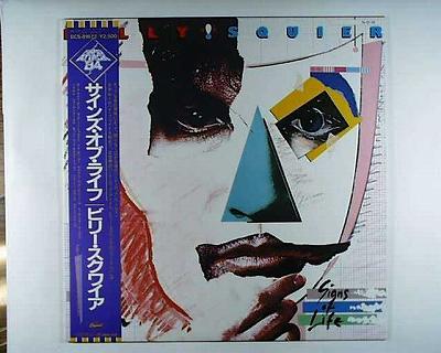 商品情報【種別／分類】LPレコード／洋楽【アーティスト】ビリー・スクワイア【タイトル】サインズ・オブ・ライフ【発売会社／企画番号】東芝EMI／ECS-81672【定価】2500【帯】良好（E+）【ジャケ】良好（E+）【歌詞カード】良好（E+...