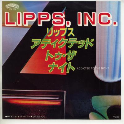 商品情報【種別／分類】EPレコード／洋楽【アーティスト】リップス【タイトル】アディクテッド・トゥ・ザ・ナイト【発売会社／企画番号】ポリスター／7S-95【定価】700【帯】---【ジャケ】並（E-）／右下にレンタルシール跡【歌詞カード】--...