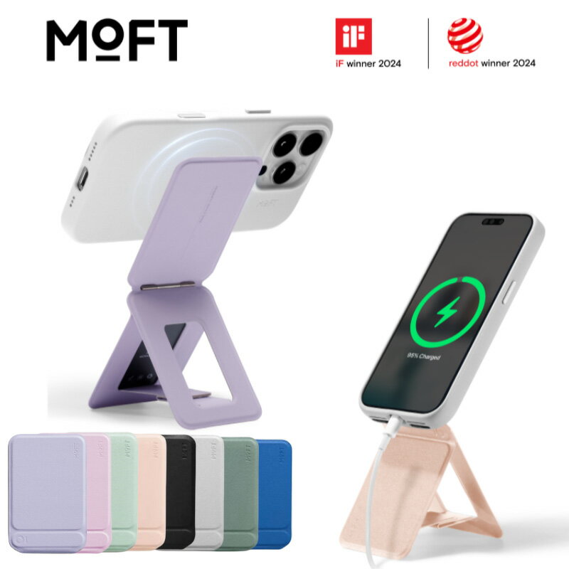【1ステップセットアップ！】スタンドへの展開は、たった1ステップ。どこにいてもアイデアの閃きを逃しません。【特許取得設計！一体式折り畳み構造】折り畳み時の厚さわずか0.74cmのカードサイズから展開して、頑丈なスマホスタンドに早変わりします...