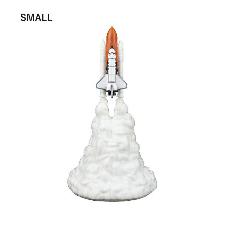 【商品情報】： バッテリー容量：800mAh 持続使用時間：8〜10時間 充電時間：1〜2時間 製品電圧：3.7V 【3Dプリントロケットランプ】ロケットライトはPLA環境に優しい材料で作られており、3Dプリント技術と組み合わせています。現...