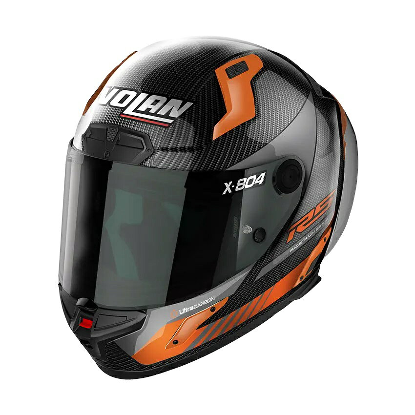 アジアンフィットになったフラッグシップレーシングヘルメットです。 商品名：X-804RS ULTRA CARBON HOTLAP オレンジ 管理番号：45561 レーシングとしての優れた性能を進化させた、新しいXシリーズのフラッグシップヘル...