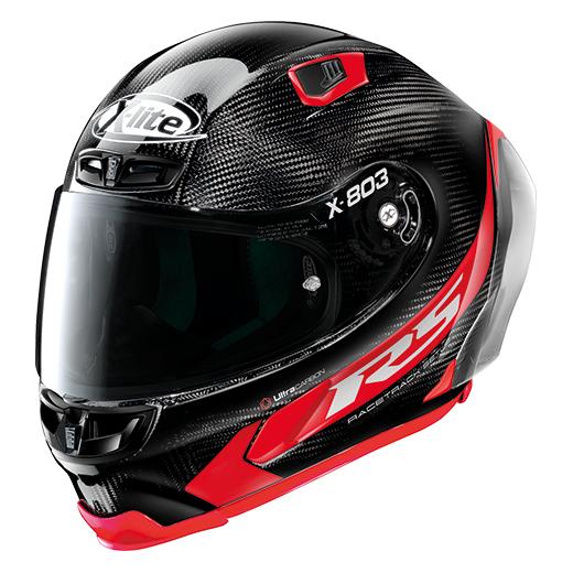 ハイエンド素材を使用し、軽量と強度を両立したフラッグシップモデルです。 商品名：X-LITE X-803RS ULTRA CARBON ホットラップ レッド/13 管理番号：16457 風洞実験や実走試験、MotoGPレースで培った空力性能...