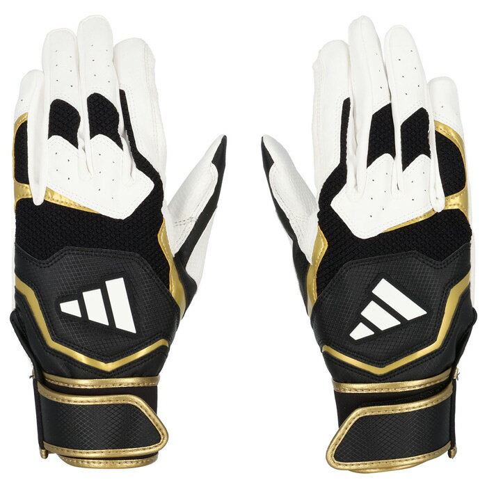 メーカー：アディダス (adidas)品名：51 バッティンググラブ BASIC品番：LBG404-1119●素材甲/合成皮革・ナイロン・ポリウレタン平/合成皮革●カラー1119：ホワイト×ブラック●生産国ミャンマー連邦共和国●サイズJM,...