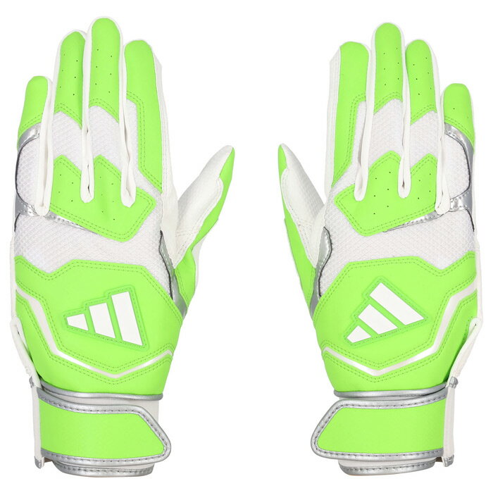 メーカー：アディダス (adidas)品名：53 バッティンググラブ BASIC品番：LBG404-4211●素材甲/合成皮革・ナイロン・ポリウレタン平/合成皮革●カラー4211：ライム×ホワイト●生産国ミャンマー連邦共和国●サイズJM,J...