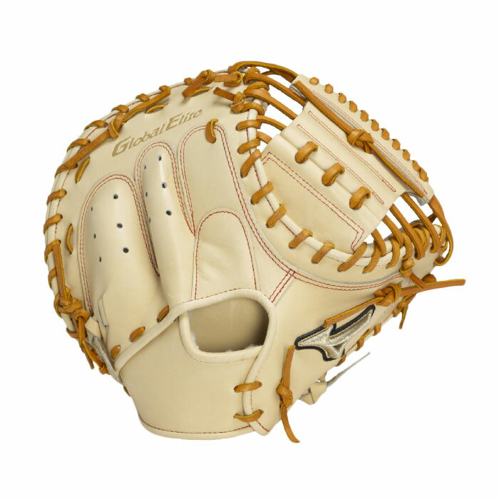 メーカー：ミズノ (mizuno)品名：號 SAKEBI品番：1AJCH32310-8049●ポジション捕手用●カラー8049:ブロンド×コルク●レザー受球面/背面:クレストハイドシュアエリート(天然皮革:牛革)號で掴め限定コンパクトモデル...