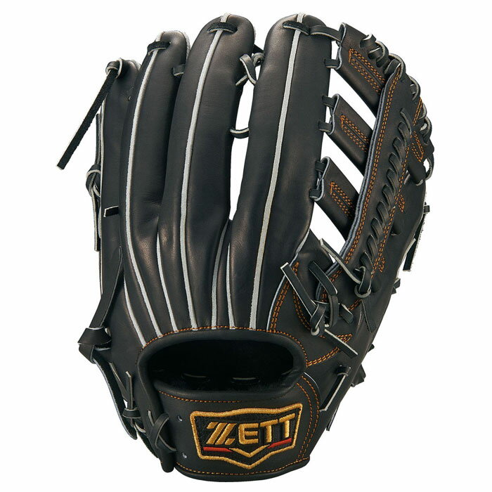 メーカー：ゼット (ZETT)品名：硬式グローブ プロステイタスシリーズ品番：BPROG778-1900●ポジション外野手用●カラーブラック●レザー天然皮革製(表/プロステイタスレザー、平裏/プロステイタスレザー)●サイズ9●その他仕様手口...