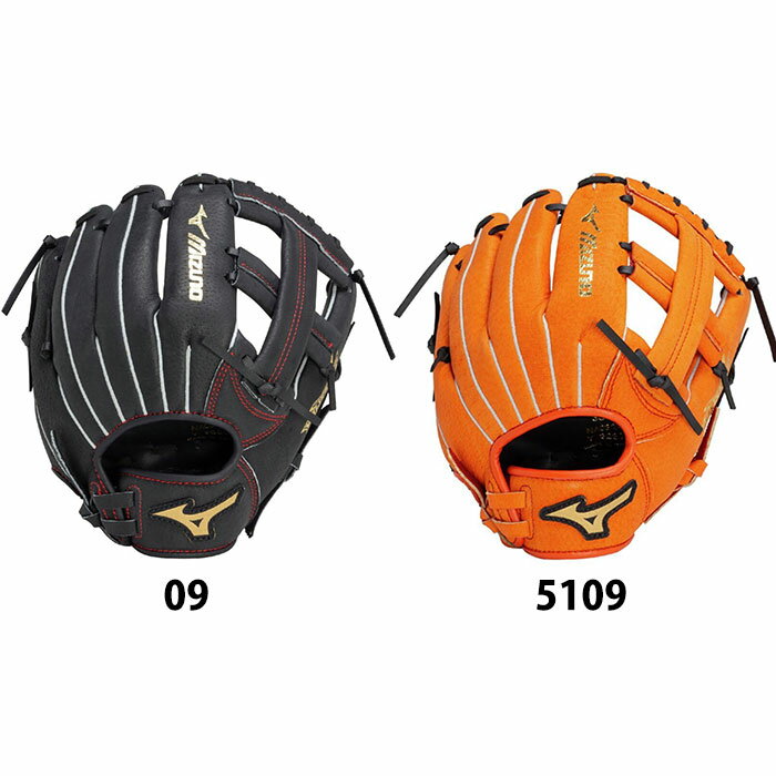 メーカー：ミズノ (mizuno)品名：ミズノ ジュニア軟式グローブ ワイルドキッズ品番：1AJGY32800●ポジションオールラウンド用●カラー09(ブラック)5109(クリアオレンジ×ブラック)●レザーピッグスキン(天然皮革：豚革)●サ...