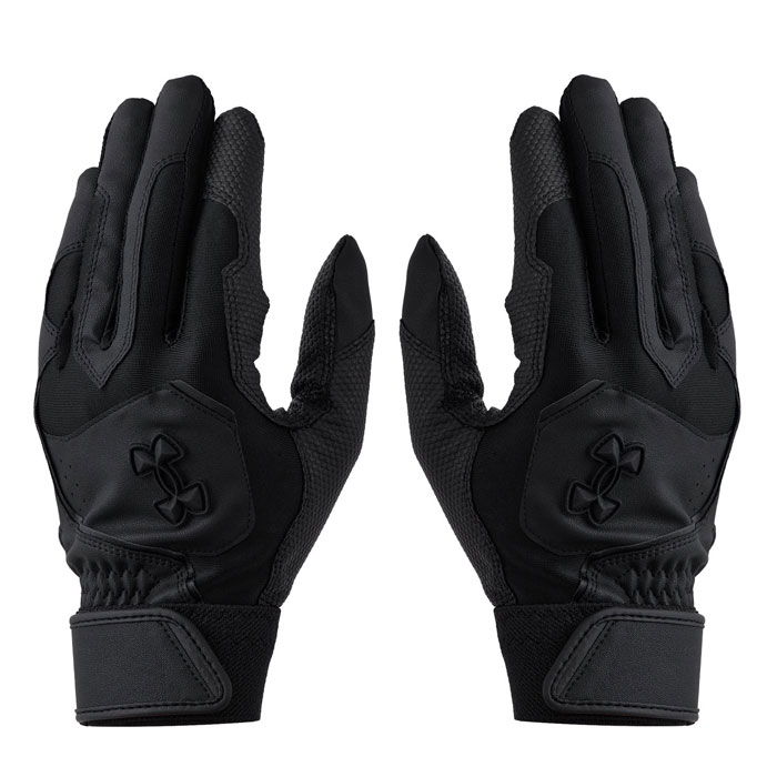 メーカー：UNDERARMOUR (アンダーアーマー)品名：UAクリーンアップ バッティンググローブ ノンカラー品番：6001311-001●カラーBlack●サイズS/M/L多くの野球選手から信頼されるアンダーアーマーのバッティンググロー...