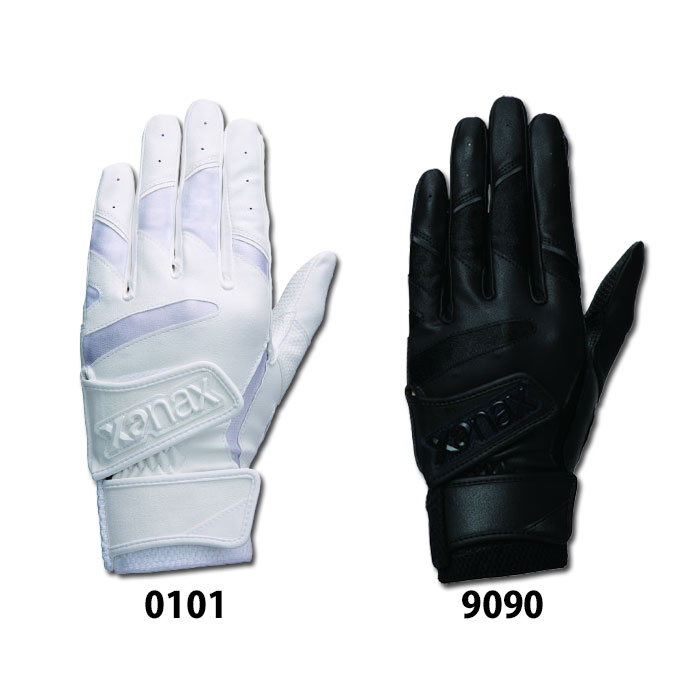 メーカー：ザナックス (xanax)品名：ザナックス 高校野球ルール対応 ダブルベルト バッティング手袋品番：BBG110K●素材甲部：合成皮革掌部：合成皮革●カラー0101：ホワイト×ホワイト9090：ブラック×ブラック●生産国ベトナム●...