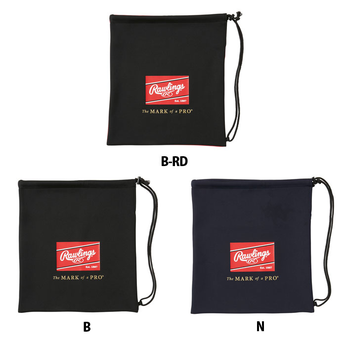 メーカー：Rawlings (ローリングス)品名：ローリングス USカモ グラブ袋品番：EAC15S04●素材ポリエステル95％、ポリウレタン5％●カラーB：ブラックB-RD：ブラック/レッドN：ネイビー●生産国中国●サイズ40×34.5c...