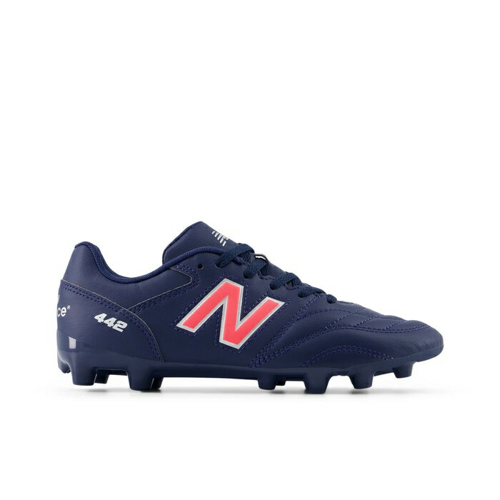 メーカー：ニューバランス (NewBalance)品名：442 ACADEMY HG JNR V2品番：JS43HMP2W●アッパー人工皮革●アウトソールゴム底●カラーNAVY●対応グラウンド天然芝・人工芝・土快適なフィットでパフォーマンス...