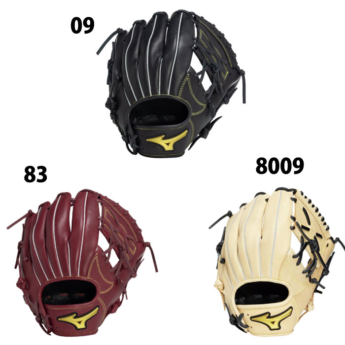 メーカー：ミズノ (mizuno)品名：ジュニア軟式用 Mz Softer品番：1AJGY33600●ポジションオールラウンド用●カラー09：ブラック83：シェリー8009：ブロンド×ブラック●レザー受球面／背面：クレストハイド（天然皮革：...