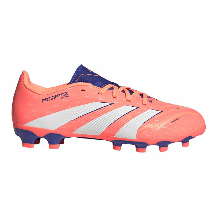 メーカー：アディダス (adidas)品名：プレデター リーグ MG J品番：JI1145●アッパー合成樹脂・合成繊維●アウトソール合成底●カラー正確さが結果を生む。足元のボールさばきの精度を向上させるために設計されたサッカーブーツ、エント...