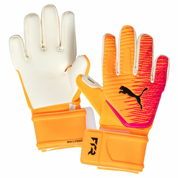 サッカー キーパーグローブ キーパー手袋 ゴールキーパーメーカー： ()品名：フューチャー マッチ NC品番：042067-12●カラーHeat Fire-Ravish●素材ポリエステル100%●サイズ5号/6号/7号キーワード: PUMA...