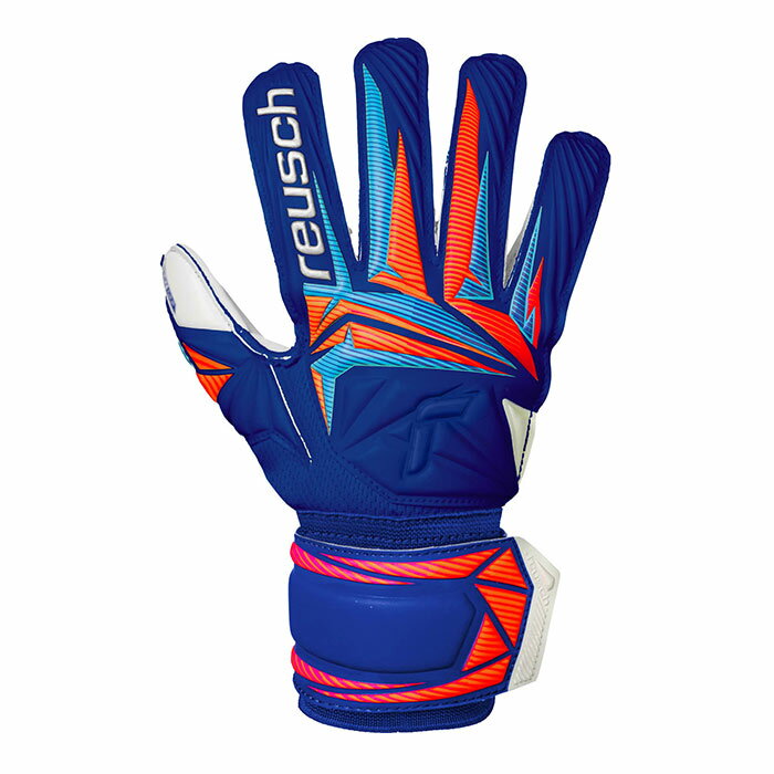 メーカー：ロイシュ (reusch)品名：アトラクト アドバンス ジュニア品番：5662215-4126●カラーシャープブルー/ホワイト/ショッキングオレンジ●サイズ4号/5号/6号/7号●生産国パキスタン製2026年春夏モデル衝撃吸収・耐...