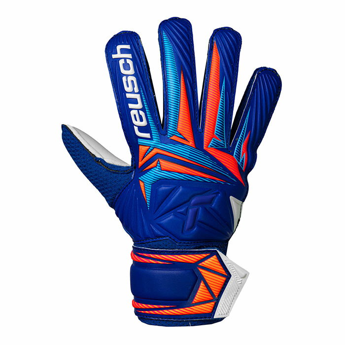 メーカー：ロイシュ (reusch)品名：アトラクト ソリッド ジュニア品番：5662515-4126●カラーシャープブルー/ホワイト/ショッキングオレンジ●サイズ4号/5号/6号/7号●生産国パキスタン製2026年春夏モデル耐久性に優れ、...