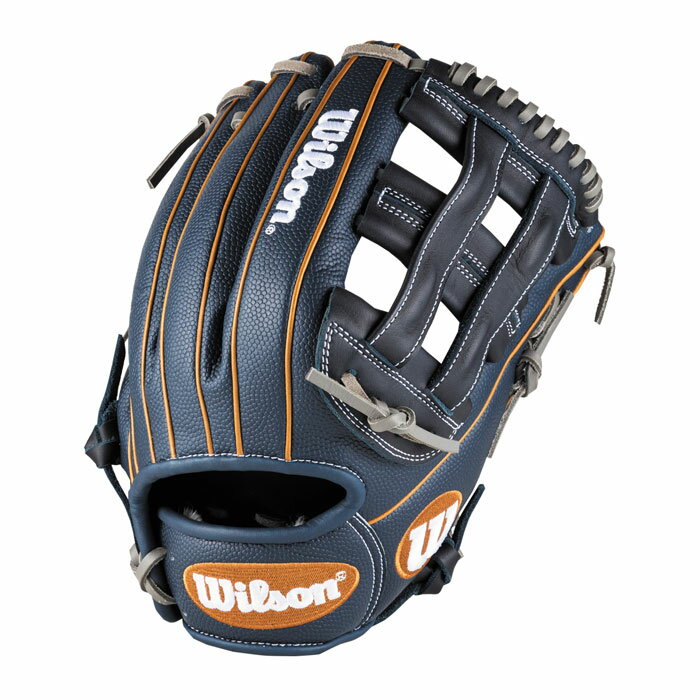メーカー：ウィルソン (Wilson)品名：AW 一般用 DMAX DUAL ユーティリティ用 DW5品番：WBW103880●ポジションユーティリティ用●カラーネイビー/ネイビーSS●レザー[表革]ソフトクリフレザー+スーパースキン[裏革...